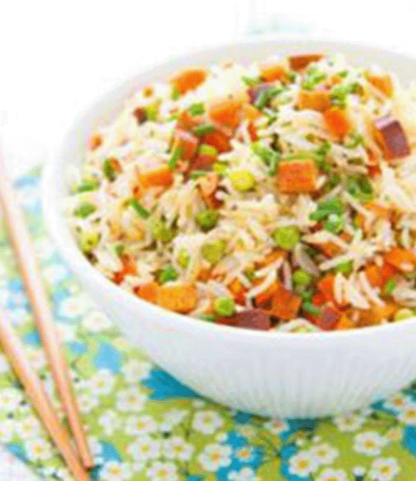 Riz sauté aux légumes et Soyciss - SOY